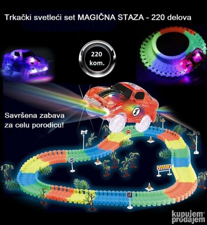 Magicna staza/trkacki magicni set za igru