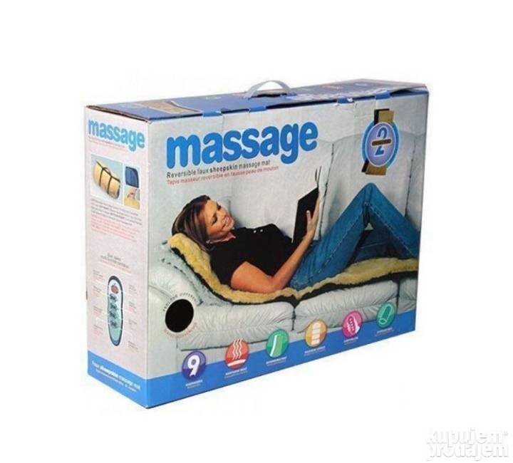 Mazer prostirka sa krznom – massage sa 9 kugli