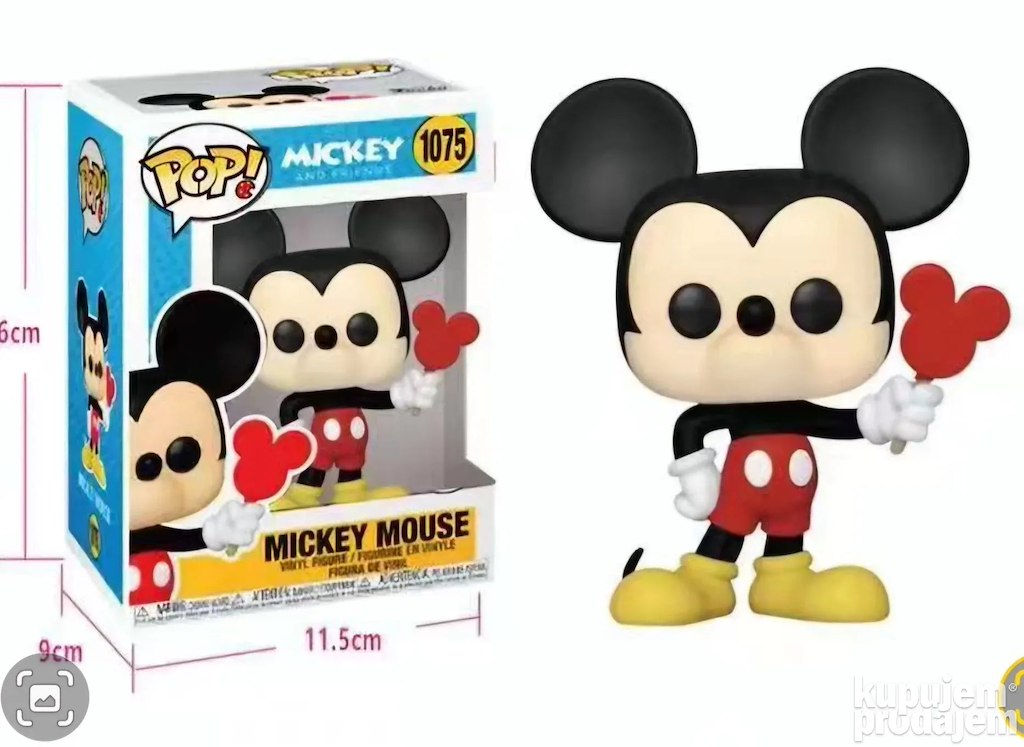 Micky Mouse Pop! Figurice Micky Mouse (1 )