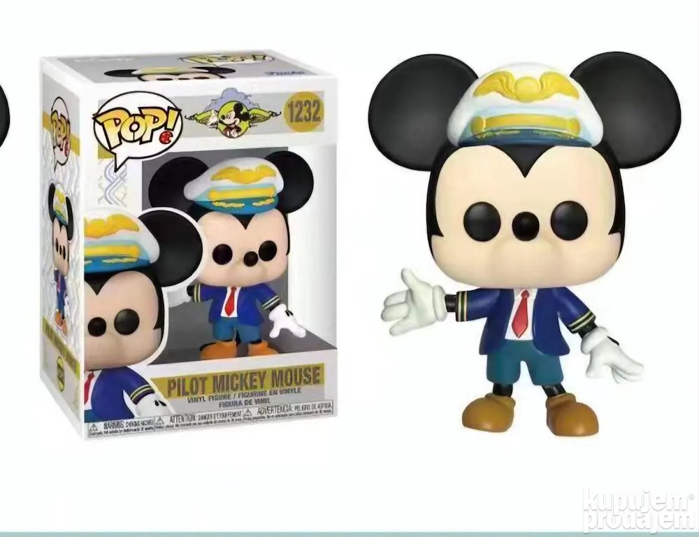 Micky Mouse Pop! Figurice Micky Pilot
