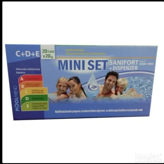 Mini set tablete 20×20 gr + dispenzer