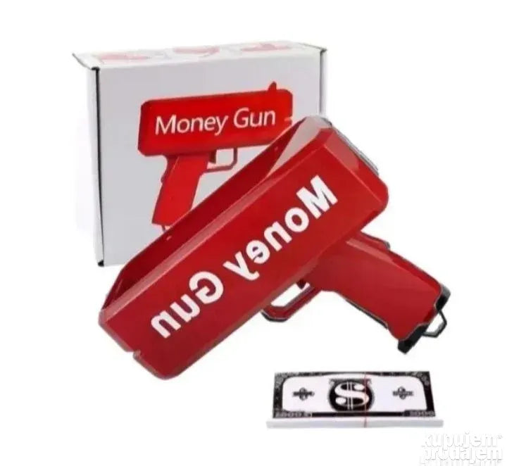 Money gun pištolj izbacivac novca