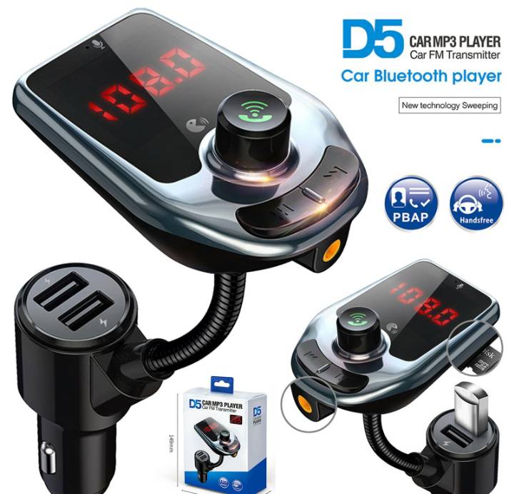 MP3 player FM predajnik D5 transmiter