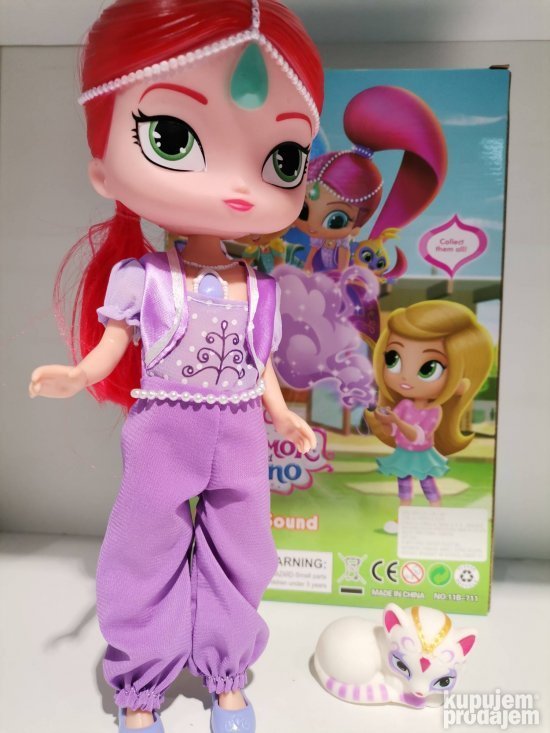 Multimedijalna lutka šimer iz shimmer & shine serijala