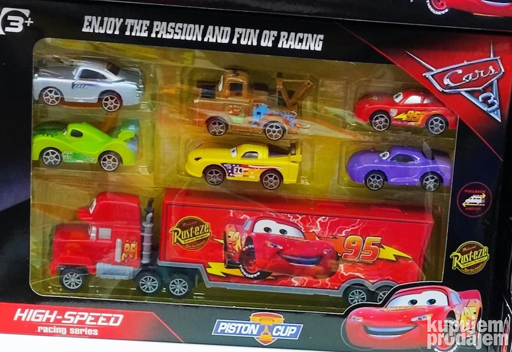 Munja Mekvin 7u1 Cars3