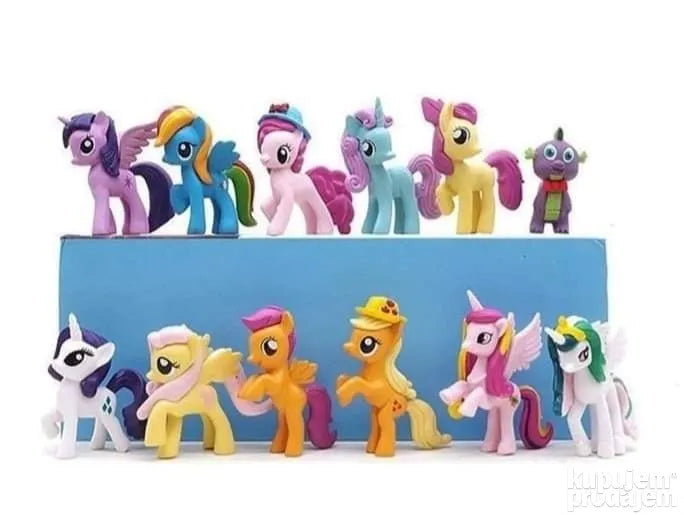 My little Poni set 12kom