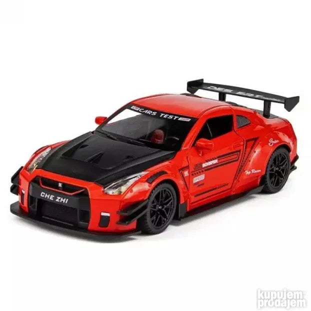 Nissan Skyline GT-R R 35 1/24 Crveni Metalni