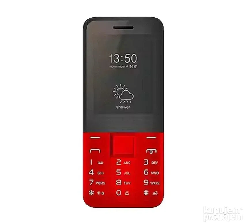 Nokia 2500 Dual sim/ Dual flash crveni