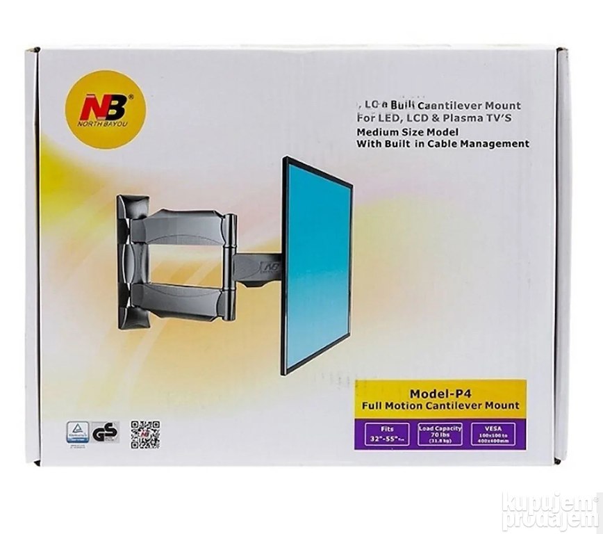 Nosač za TV 32″ – 65″