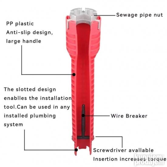 NOVO! Alat za popravljanje vodovoda
