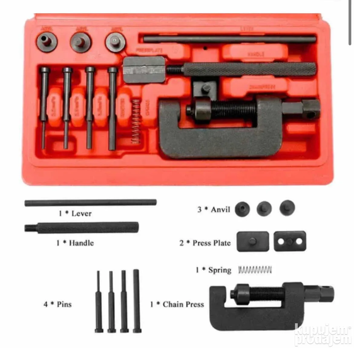 NOVO! Alat za skidanje i montazu lanca Alat za skidanje lanca