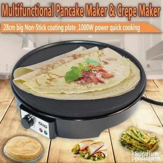 NOVO! Aparat za palacinke sa ravnom plocom 1200w