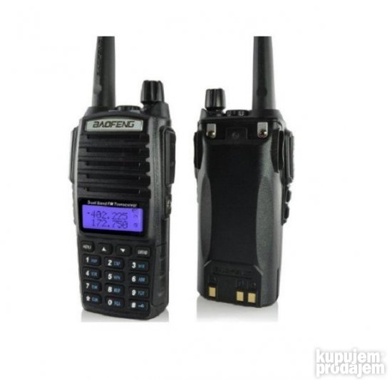 NOVO! BAOFENG UV 82 Dual Band – radio stanica 8 W uv82