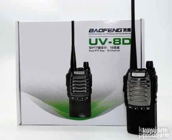 NOVO! Baofeng Uv 8D 8w Dual Band radio stanica uv8d