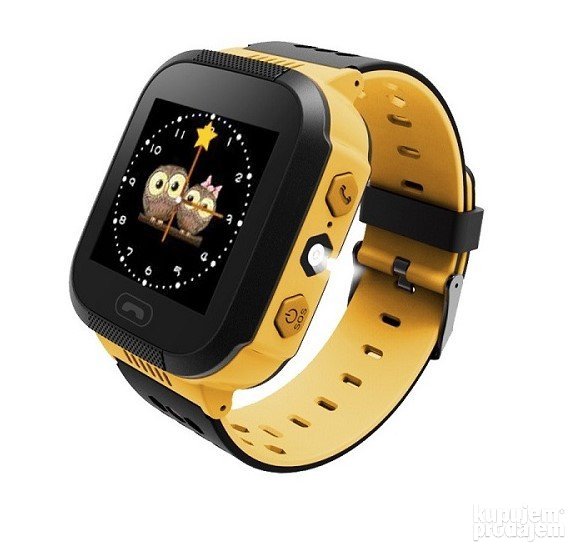 NOVO! Decji satic smartic G900 smart watch SIM GPS Zuta boja