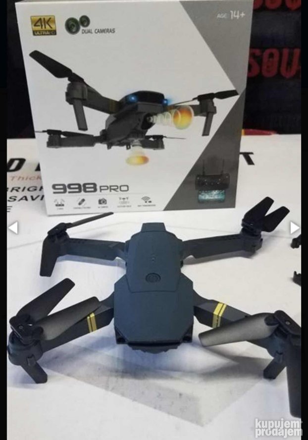 NOVO! Dron 998 Pro Letelica Dron