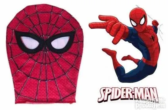 NOVO! Fantomka Potkapa Balaklava Maska Spiderman
