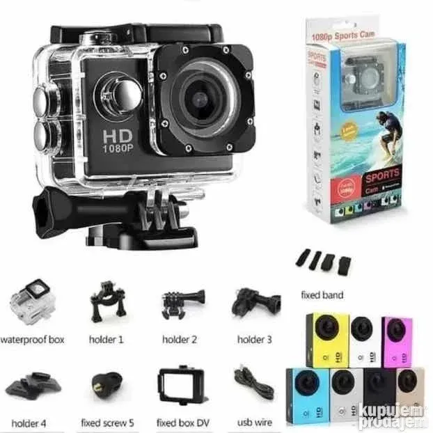 NOVO! Go Pro kamera Full Hd 1080P vodootporna Hd akciona kamera