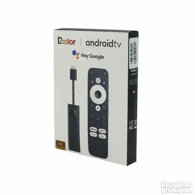 NOVO! Google certified TV Stick GD1
