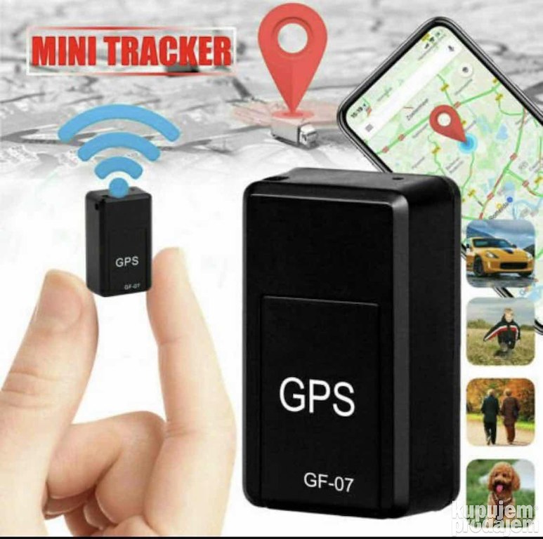 NOVO! GPS traker GF-07 magnetni gps GSM lokator tracker