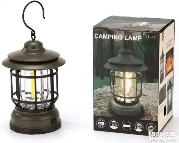 NOVO! Kamperska Punjiva Lampa- Fenjer