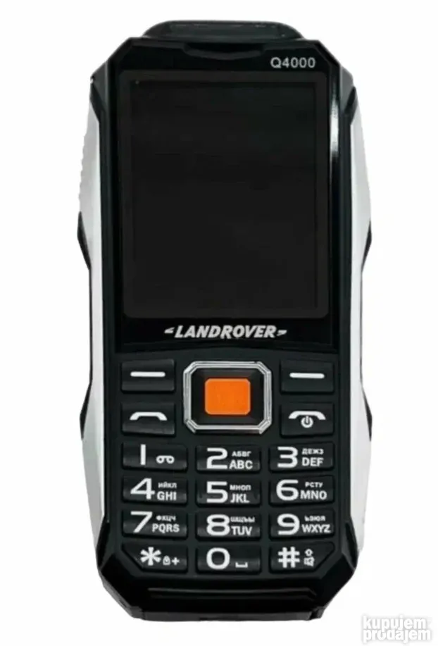 NOVO! Land rover Q4000 mobilni telefon velika baterija / srpski