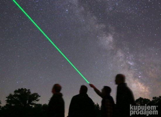 NOVO! Laser pointer zeleni 1000mw – 10km