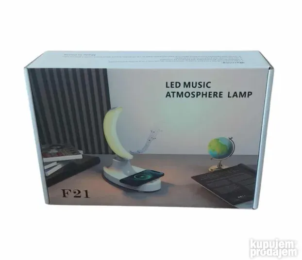 NOVO! Led Mesec lampa sa bluetooth zvucnikom i punjacem