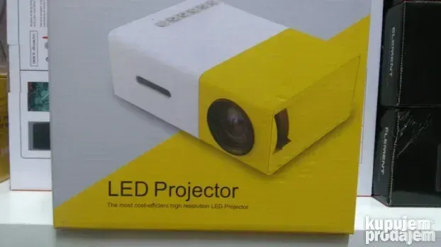 NOVO! LED Mini projektor, prenosivi projektor sa daljinskim upr