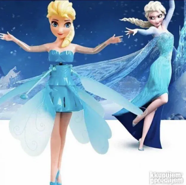 NOVO! Leteća devojčica lutka – flying girl-Frozen elsa