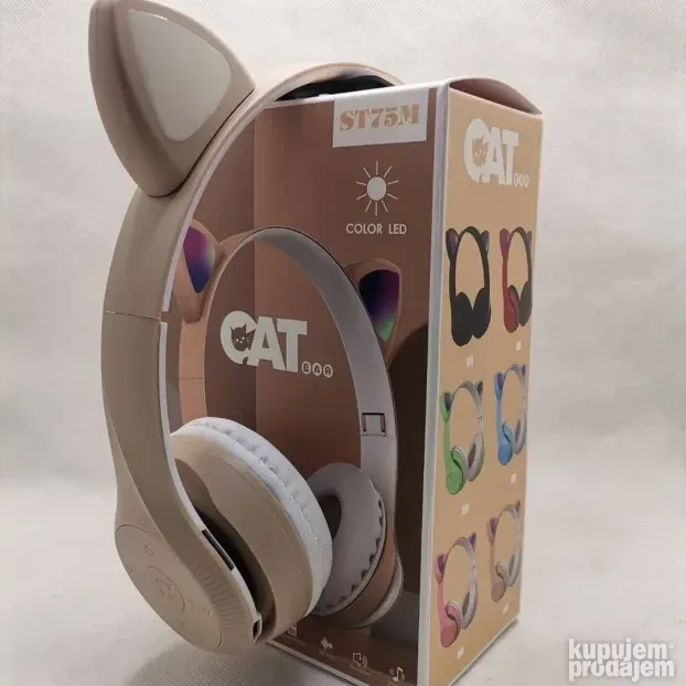 NOVO! Macije Uši Slusalice CAT SLUŠALICE Bluetooth slušalice