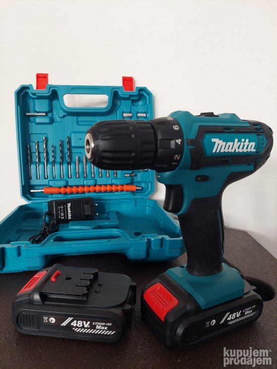 NOVO! Makita aku srafilica / busiclica 48v sa set alatom u koferu