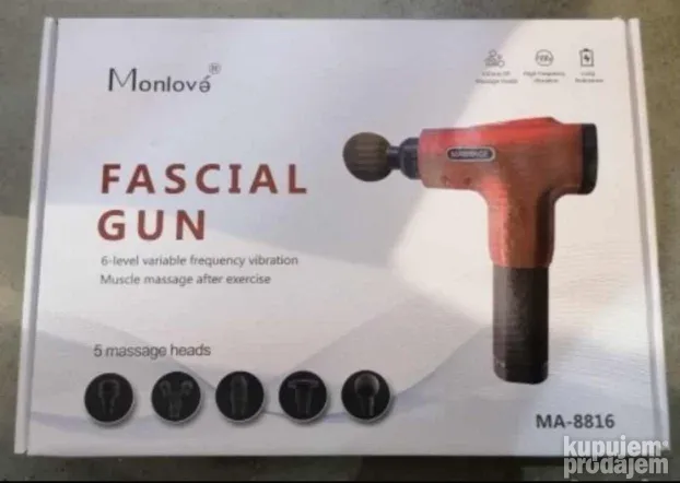 NOVO! Masažer pištolj – fascial gun MA 8816