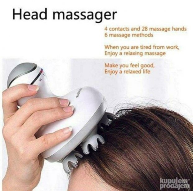 NOVO! Masazer za glavu / Masažer glave / Head massager