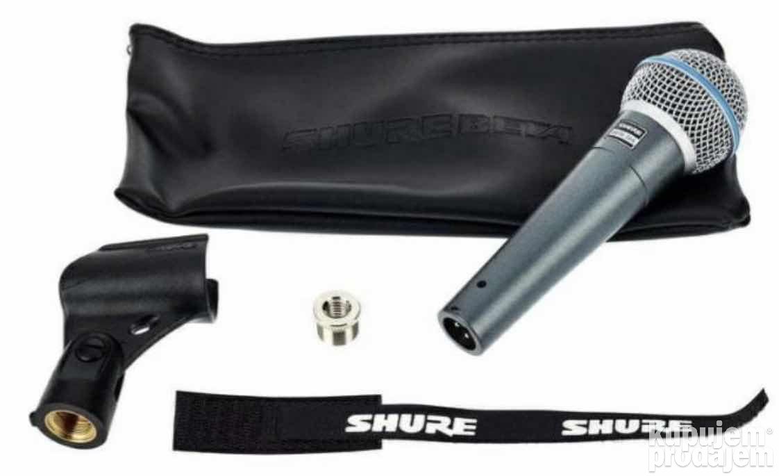 NOVO! Mikrofon Shure beta profesionalni SM-58 NOVO