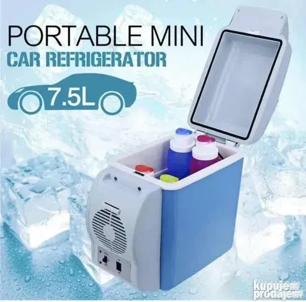 NOVO! Mini frizider za auto 7,5L Auto frizider 7,5L