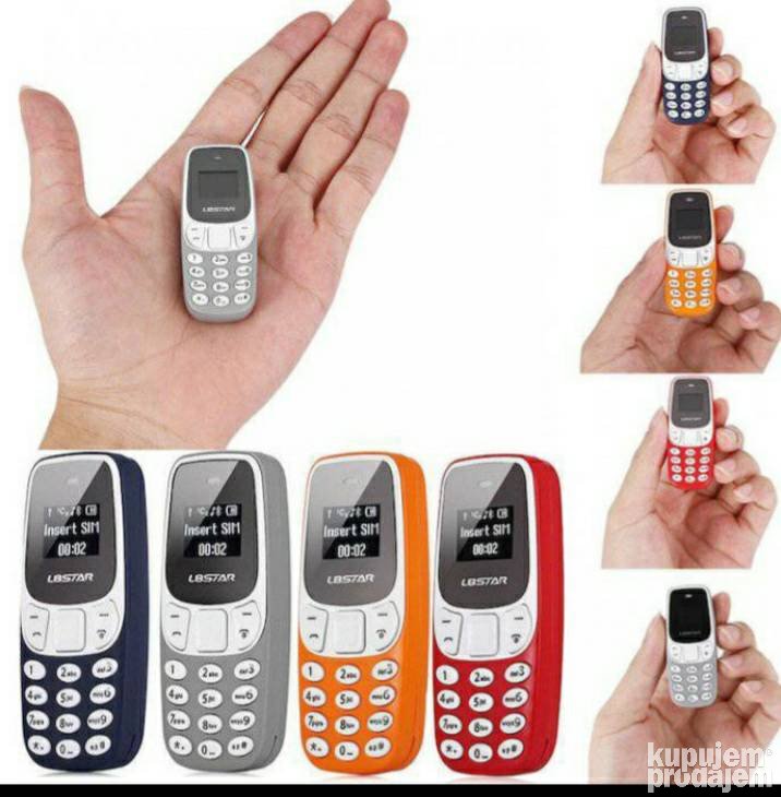 NOVO! Mini telefon nokia 3310 rozi