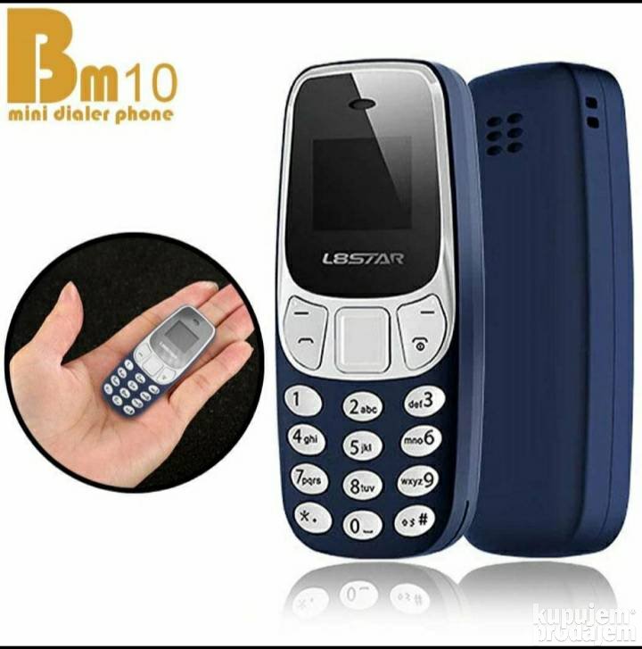 NOVO! Mini Nokia mini telefon 3310 teget