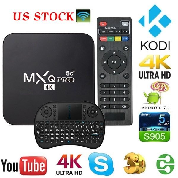 NOVO! NAJNOVIJI MODEL – TV SMARTBOX MXQ Pro 4K Android 10 4gb/32gb