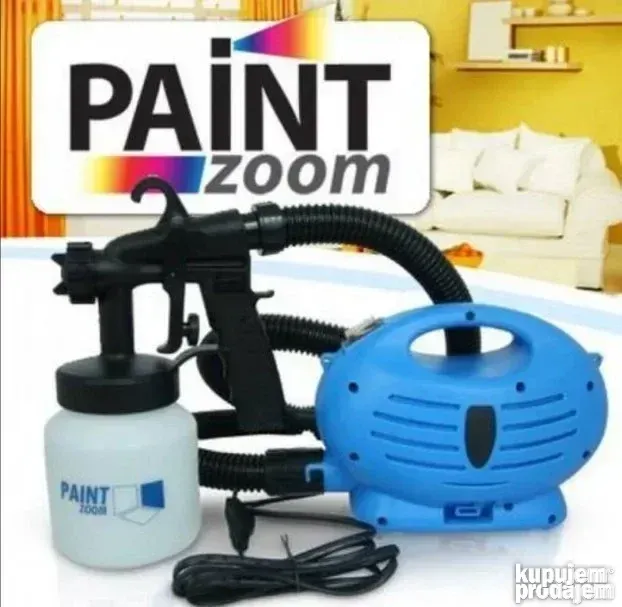 NOVO! Paint Zoom Pištolj za farbanje Paint Zoom pistolj zafarbanje
