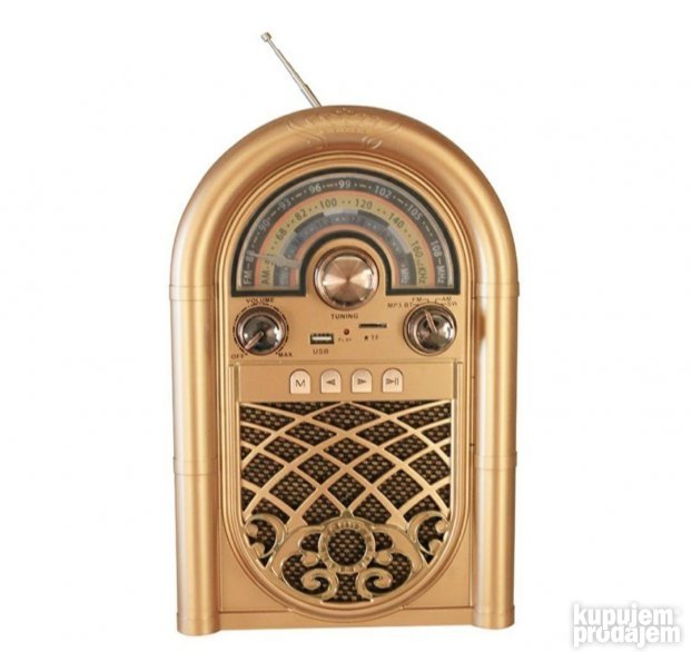 NOVO! Retro Radio Bluetooth Radio USB R-1950