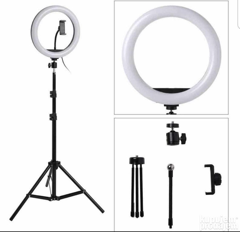NOVO! Ring light 26cm sa stativom svetleci prsten