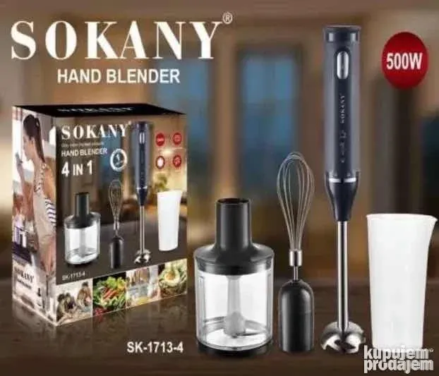 NOVO! Rucni blender 4u1 stapni mikser 4u1