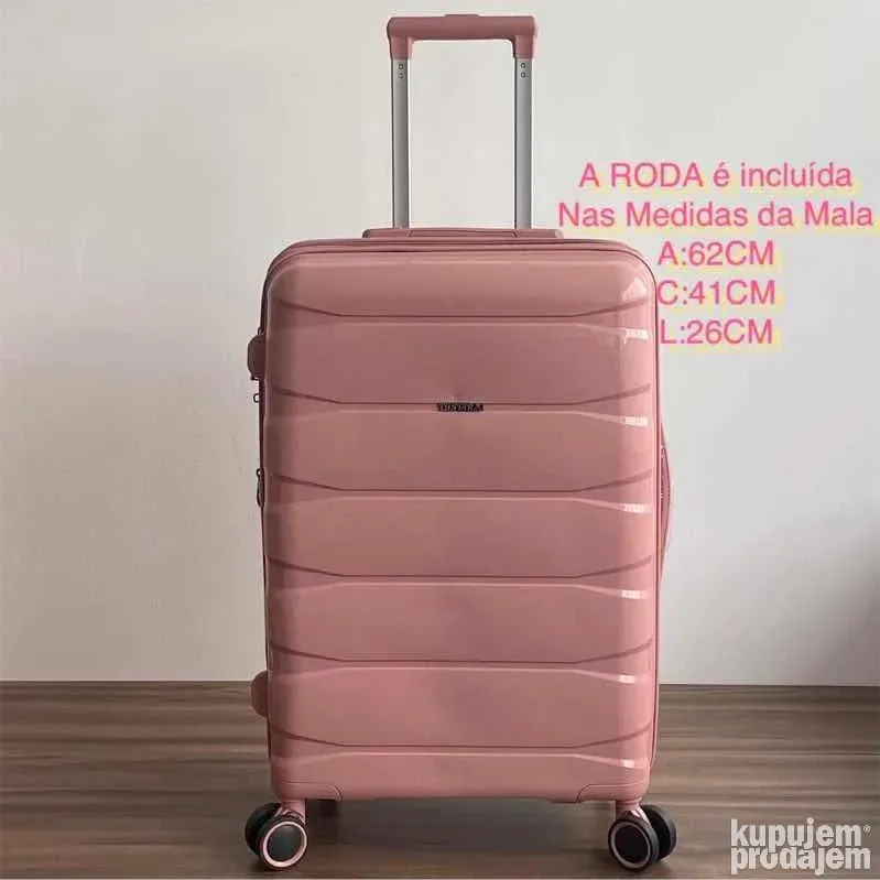 NOVO! Set kofera 3u1 , set putnickih kofera 3 komada Roze