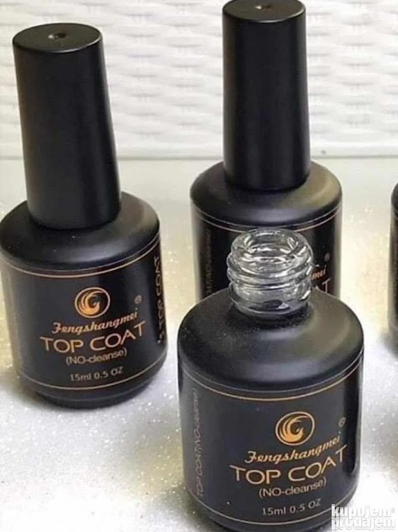 NOVO! Sjaj za Nokte Završni sjaj za Nokte Top Coat 15ml