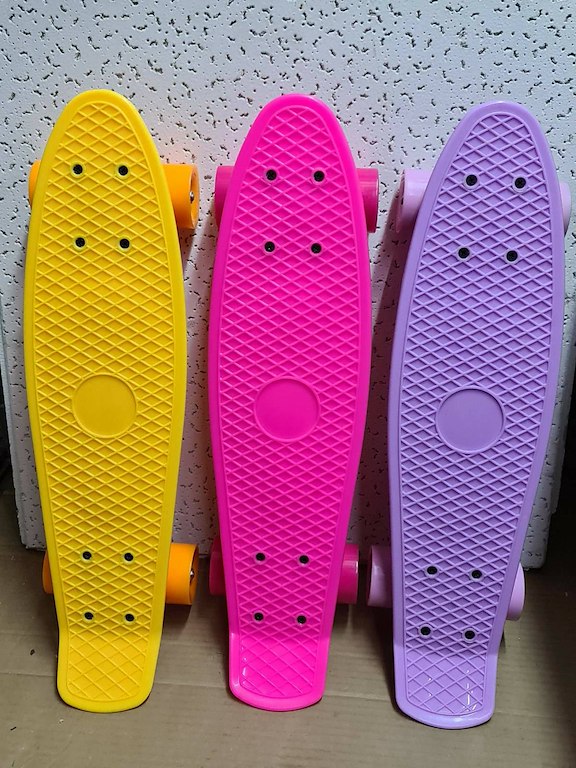 NOVO! Skejtbord – penibord – penny board zuti / rozi / ljubicasti