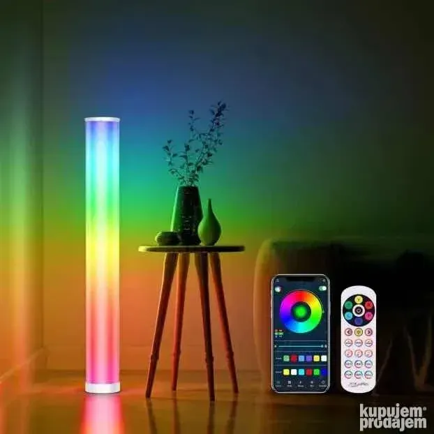 NOVO! Smart LED podna lampa, RGB WIFI stojeća ugaona lampa