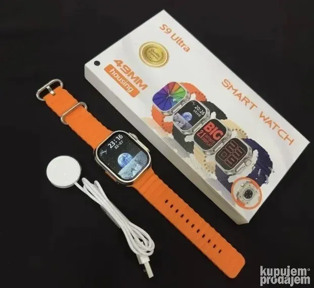 NOVO! Smart sat S9 Ultra, Sa velikim ekranom od 49mm