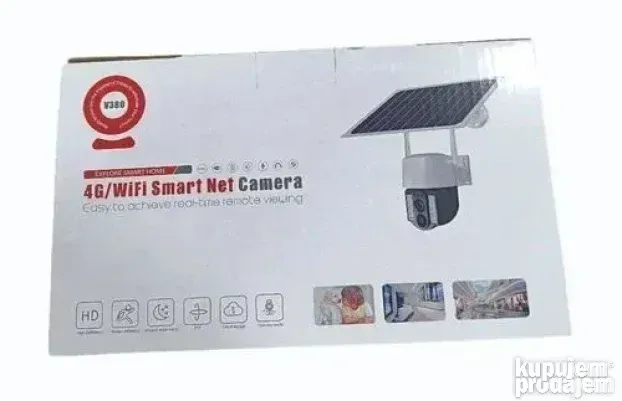 NOVO! Solarna Kamera 4G – Wifi solarna kamera 4G SIM