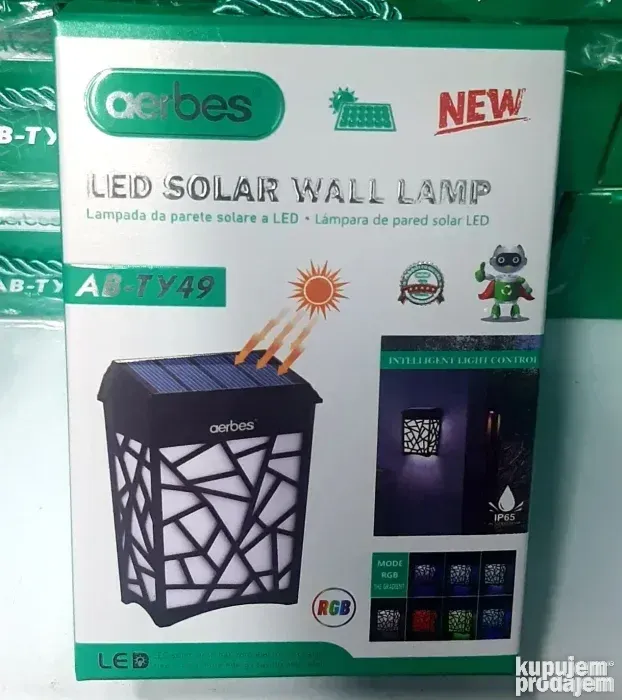 NOVO! Solarna lampa